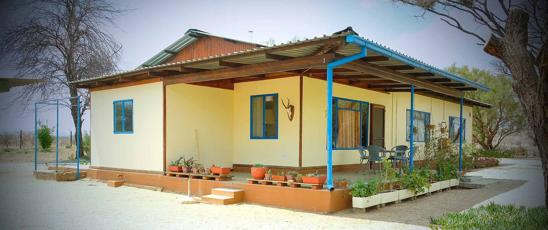 Gästehaus und Campingplatz - Farmurlaub in Namibia
